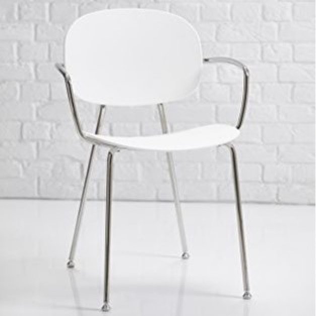 Tubes Chairs plastic dining chair with arms