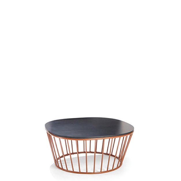 Dixi table with cage base